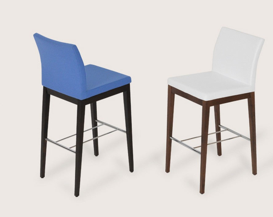 Aria Counter and Bar Stools - Wood Base - Shop for Stools and Benches ...